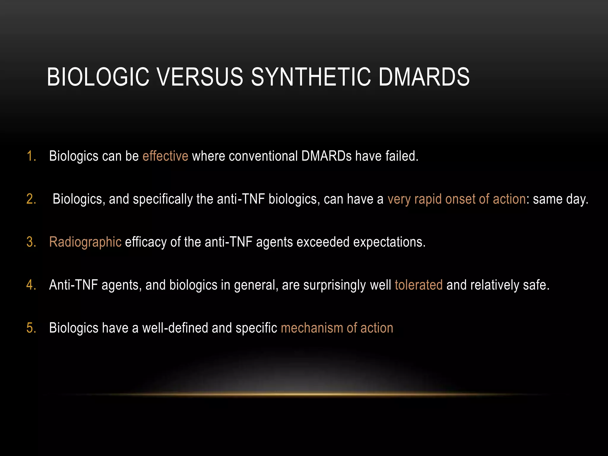 Biological therapy in rheumatic diseases | PPTX