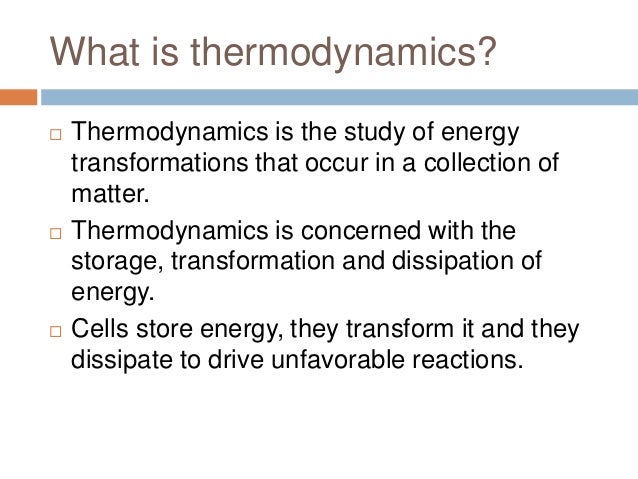 Biological thermodynamics - Alchetron, the free social encyclopedia