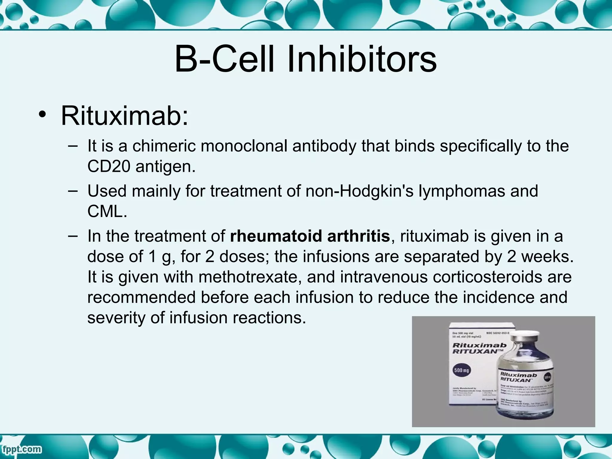 Biological treatment of Rheumatoid Arthritis | PPT