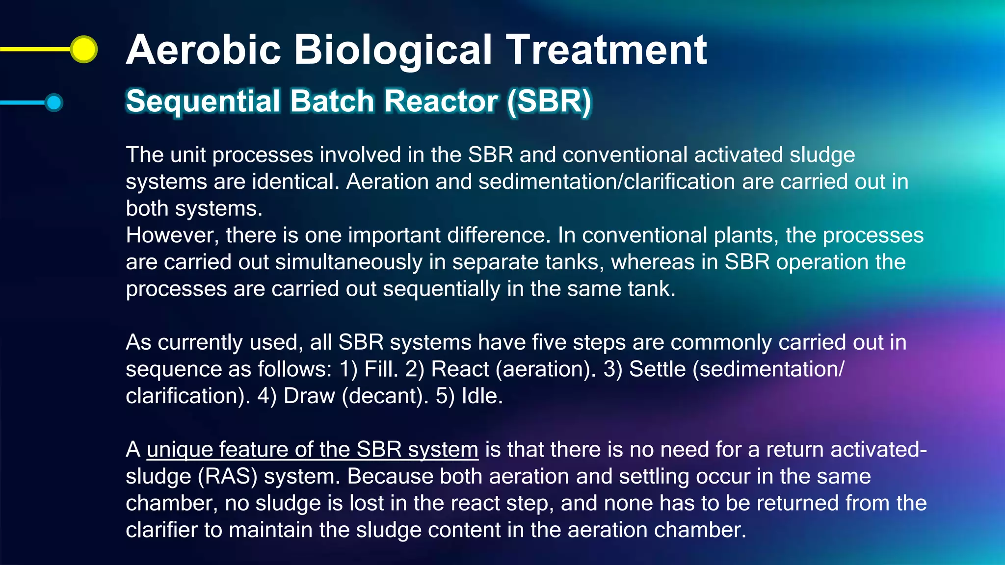 Biological treatment of waste water | PPTX