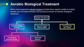 Biological treatment of waste water | PPTX