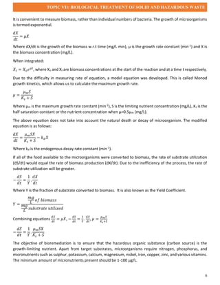 Biological treatment solid_hazardous_waste | PDF