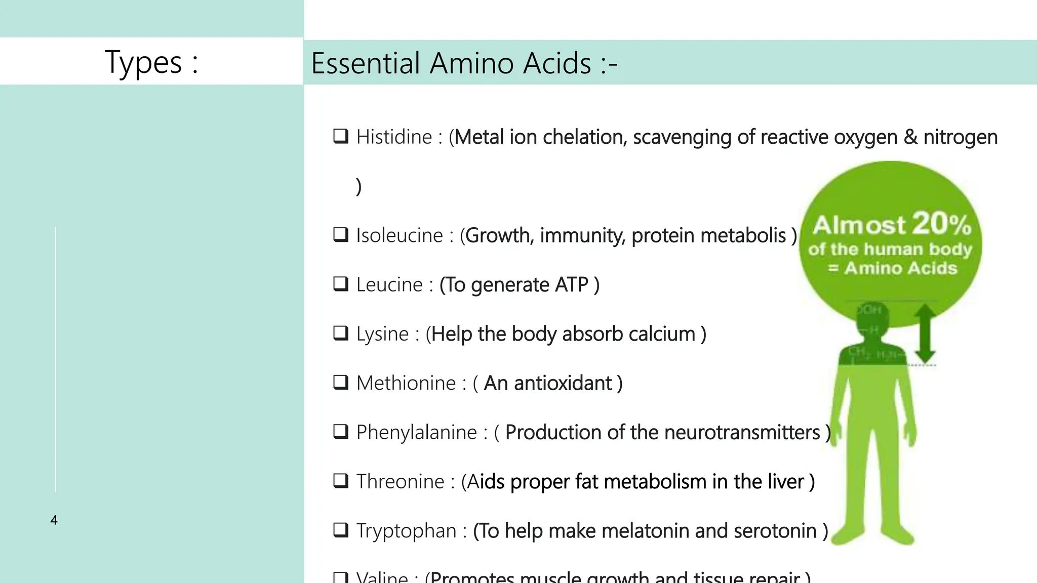 Biological Values And Estimation Of Proteins, Essential Amino Acids And ...