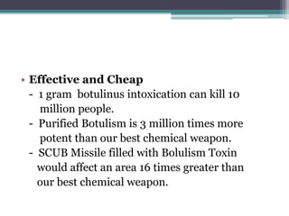 Biological warfare | PPTX