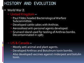 Biological warfare | PPTX