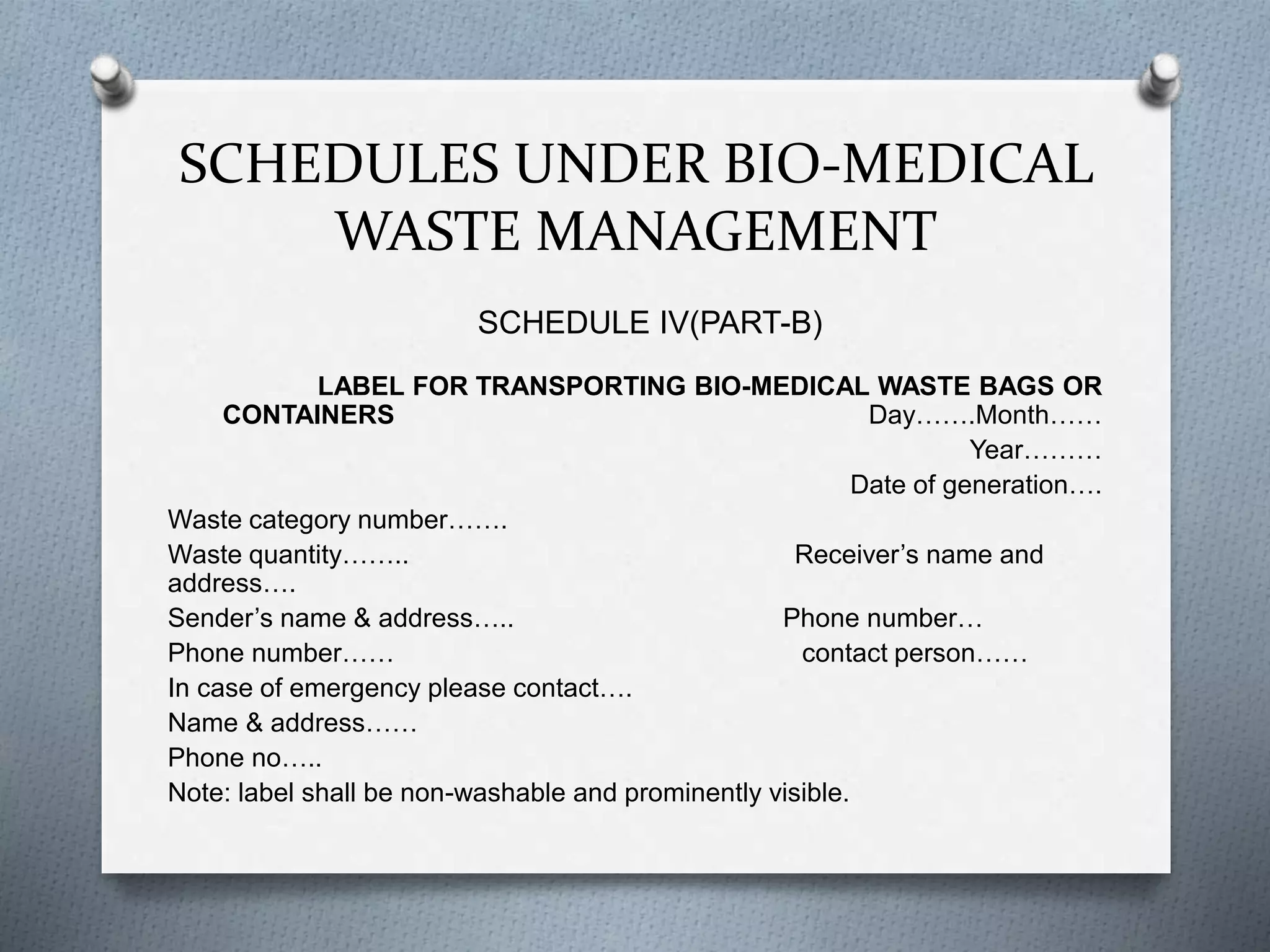 Biological waste management | PPTX
