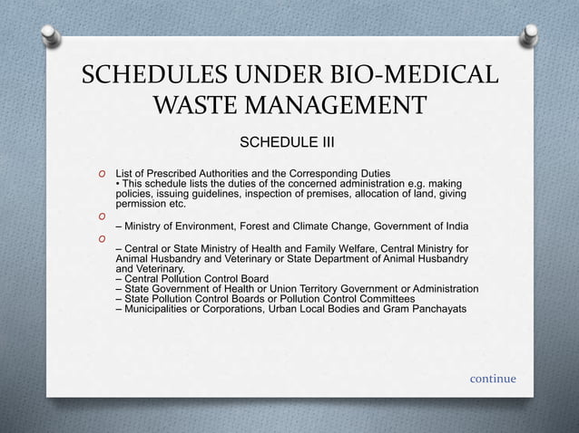 Biological waste management | PPTX