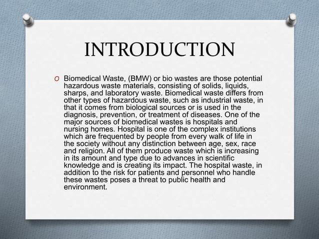 Biological waste management | PPTX