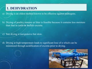 Biological wastes of Livestock and poultry and disposal through ...