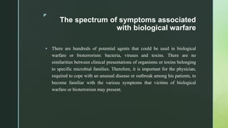 Biological Weapon Threat to Humanity | PPT