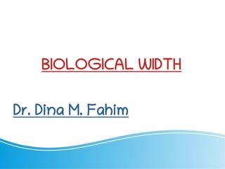 Biological width | PDF
