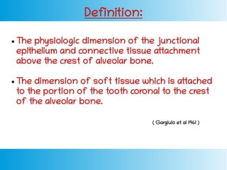 Biological width | PDF