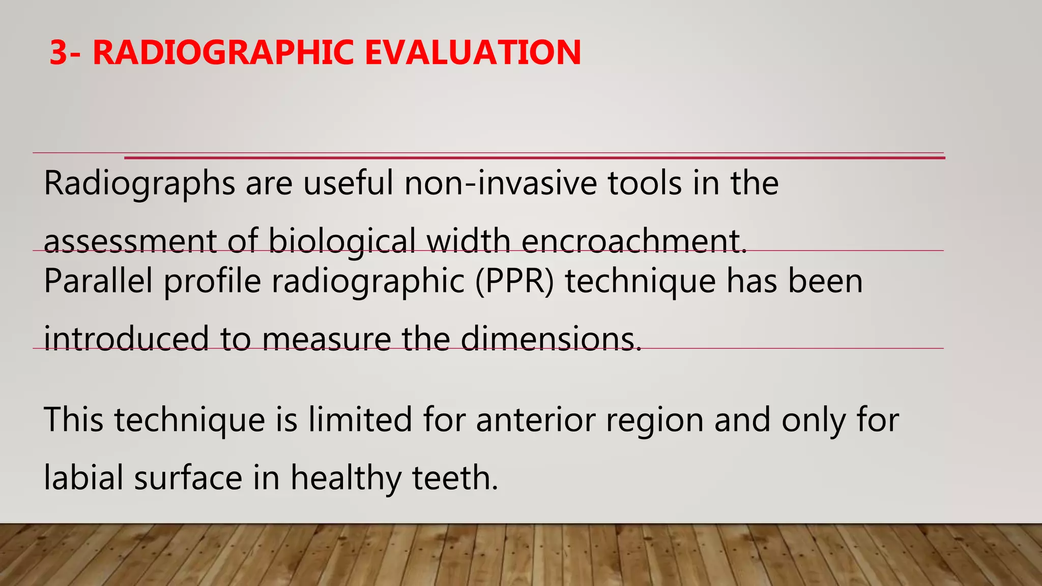 Biological width | PPTX