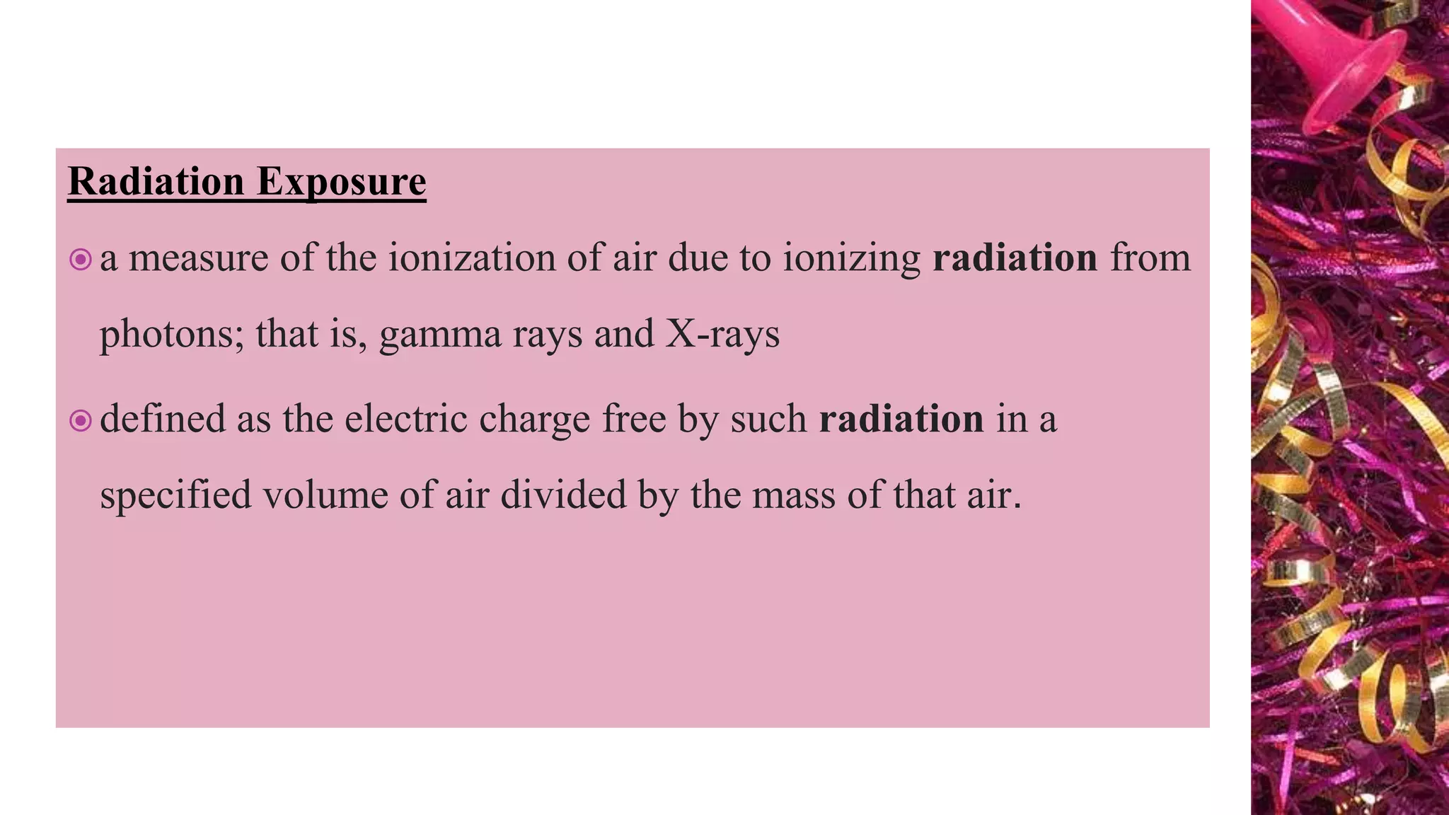 Biologic Effects of Radiation Exposure | PPTX