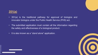 Basics of Biologics| Biosimilars| USFDA| In View of Regulatory Point.pptx