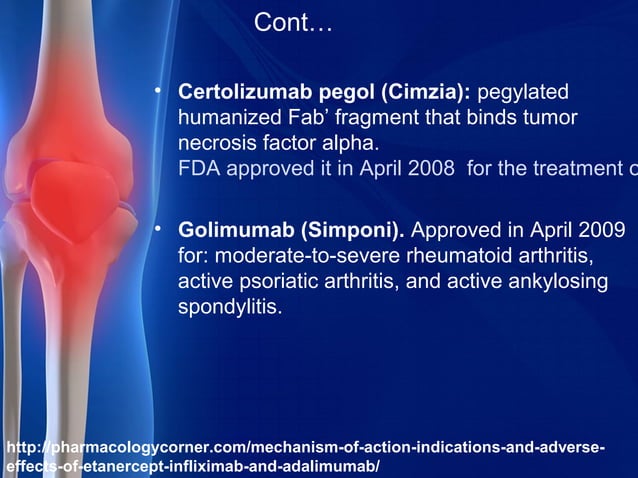 BIOLOGICS IN RHEUMATOID ARTHRITIS | PPT