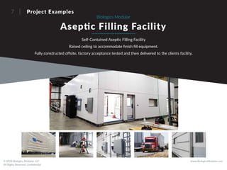 Biologics Modular Offering Presentation Series D | PPT