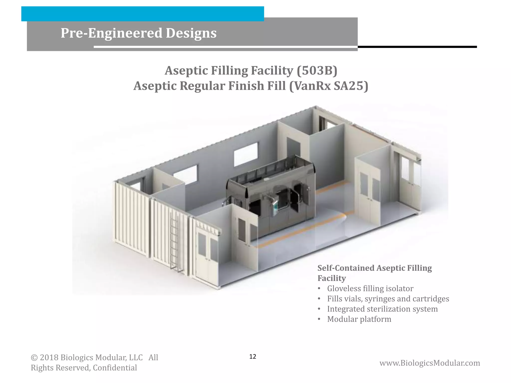 Biologics modular ppt 2018 - bio pharma facilities | PPTX
