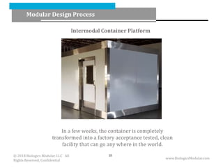 Biologics modular ppt 2018 - bio pharma facilities | PPTX | Biotech and ...