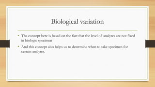 biologic specimen and biologic variation.pptx