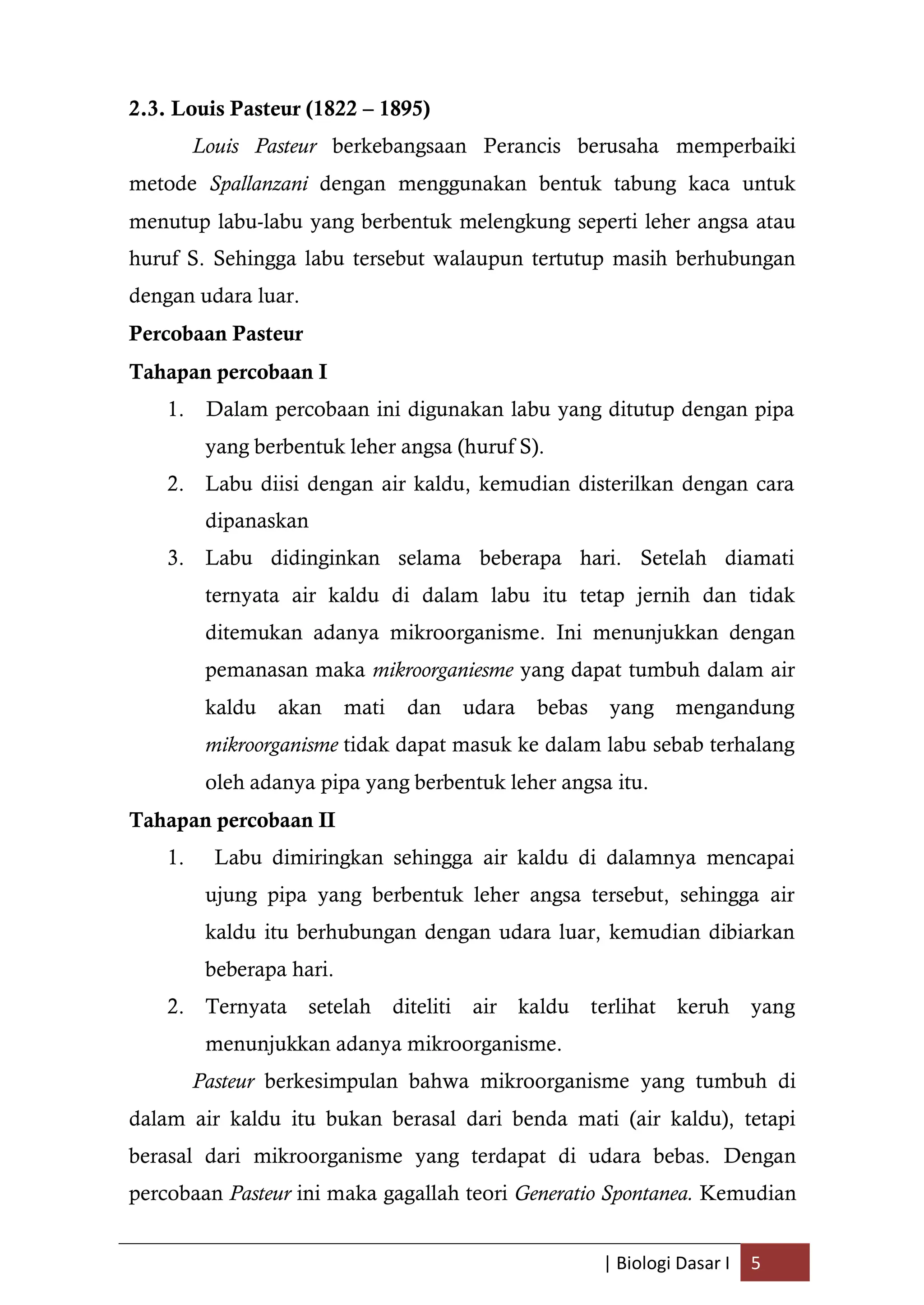 Biologi Dasar I untuk IPA SMP KELAS 7, 8, 9 | PDF