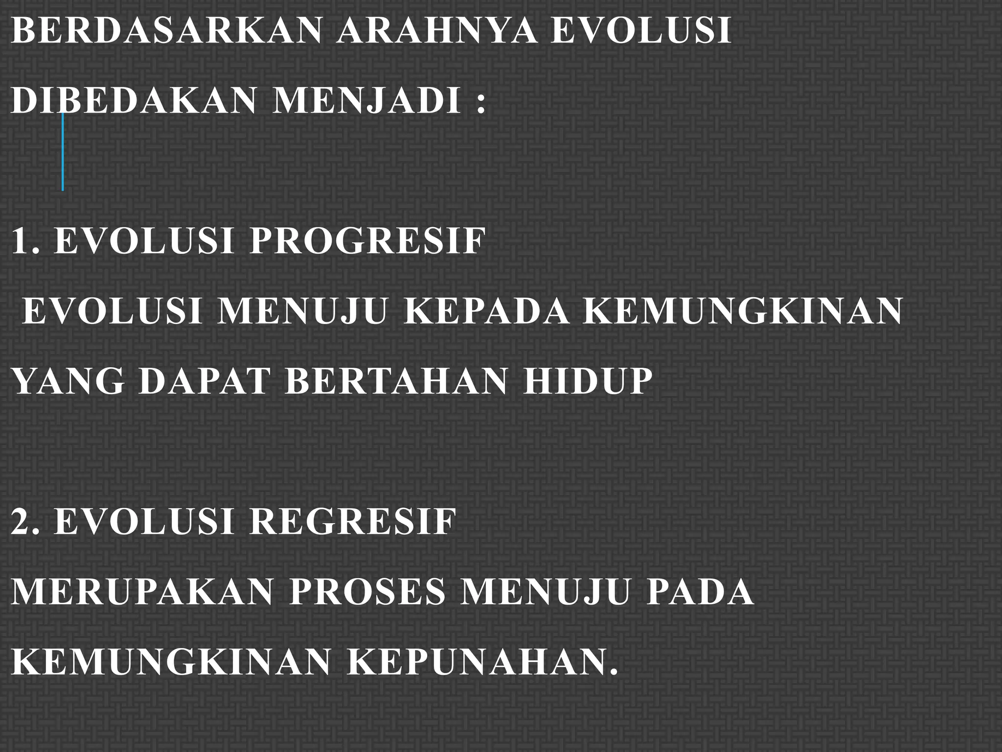 Biologi evolusi | PPTX