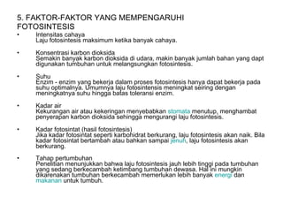Biologi fotosintesis | PPT