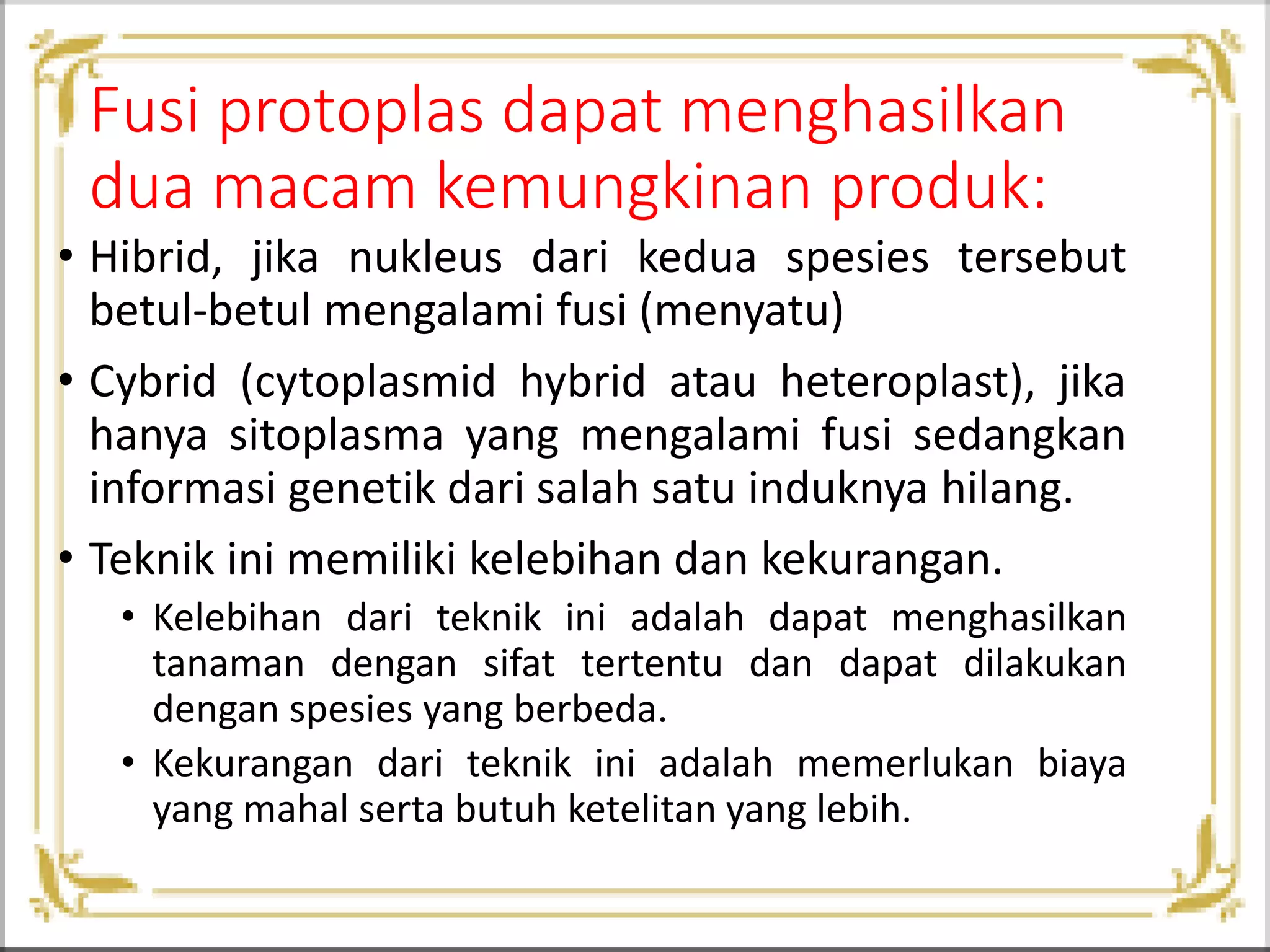 Biologi fusi protoplasma | PPTX