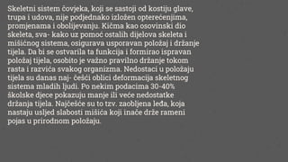 Prezentacija iz biologije zastita skeletnog sistema | PPT