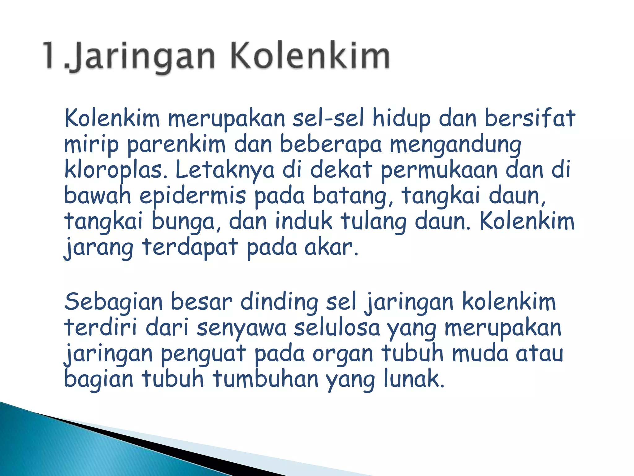 Biologi jaringan penyokong | PPTX