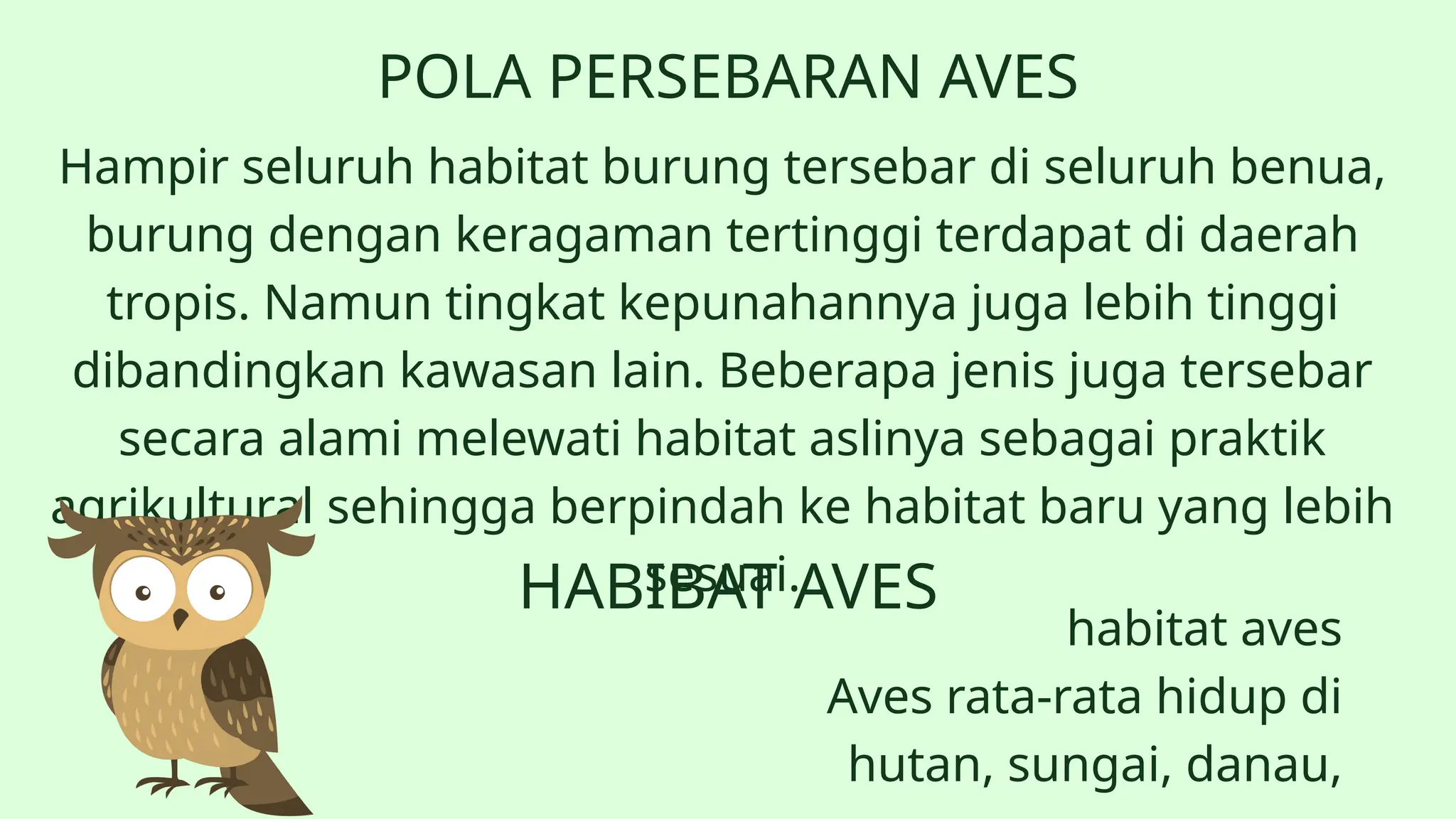 biologi reptilia aves dan mammalia tingkat sma | PPTX