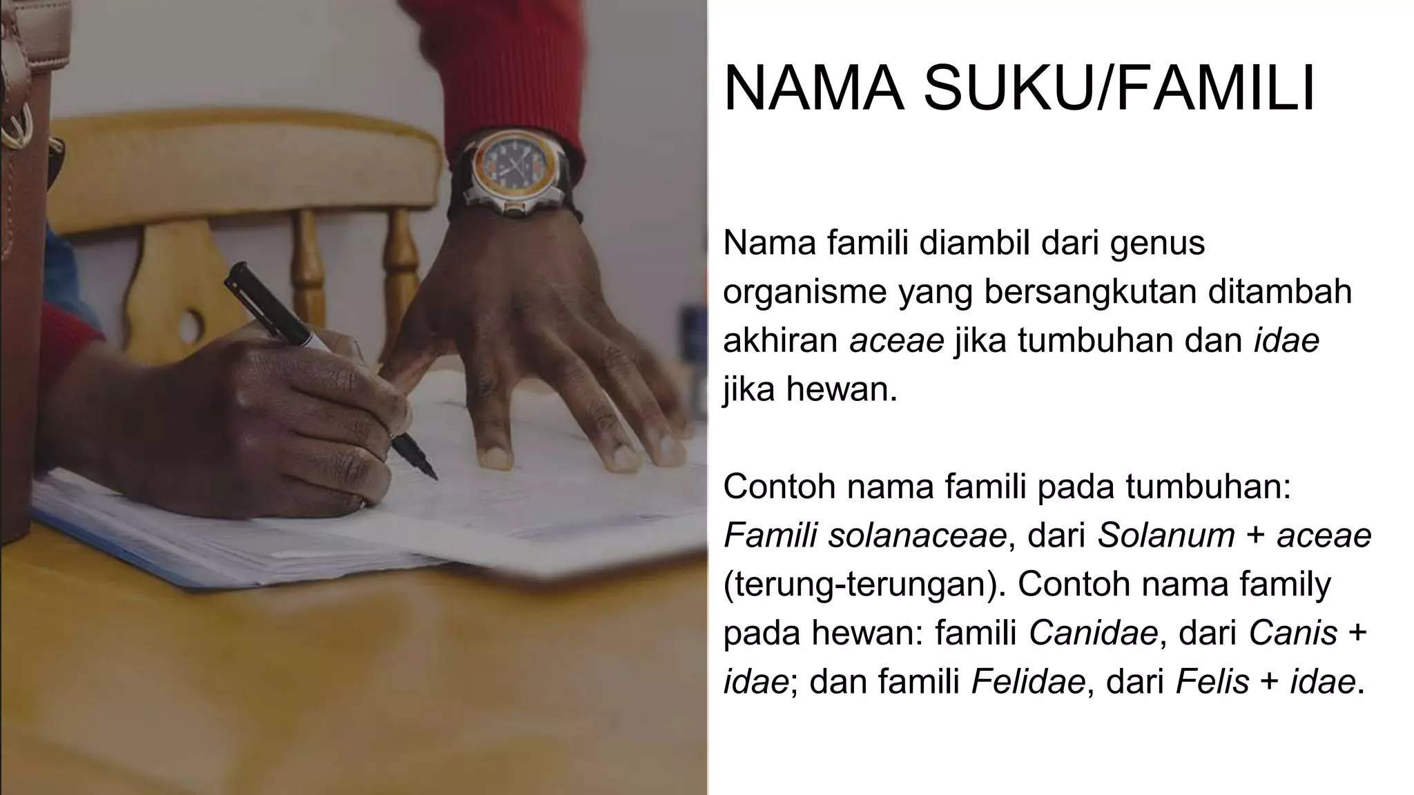 BIOLOGI klasifikasi makhluk hidup materi kelas X | PPTX