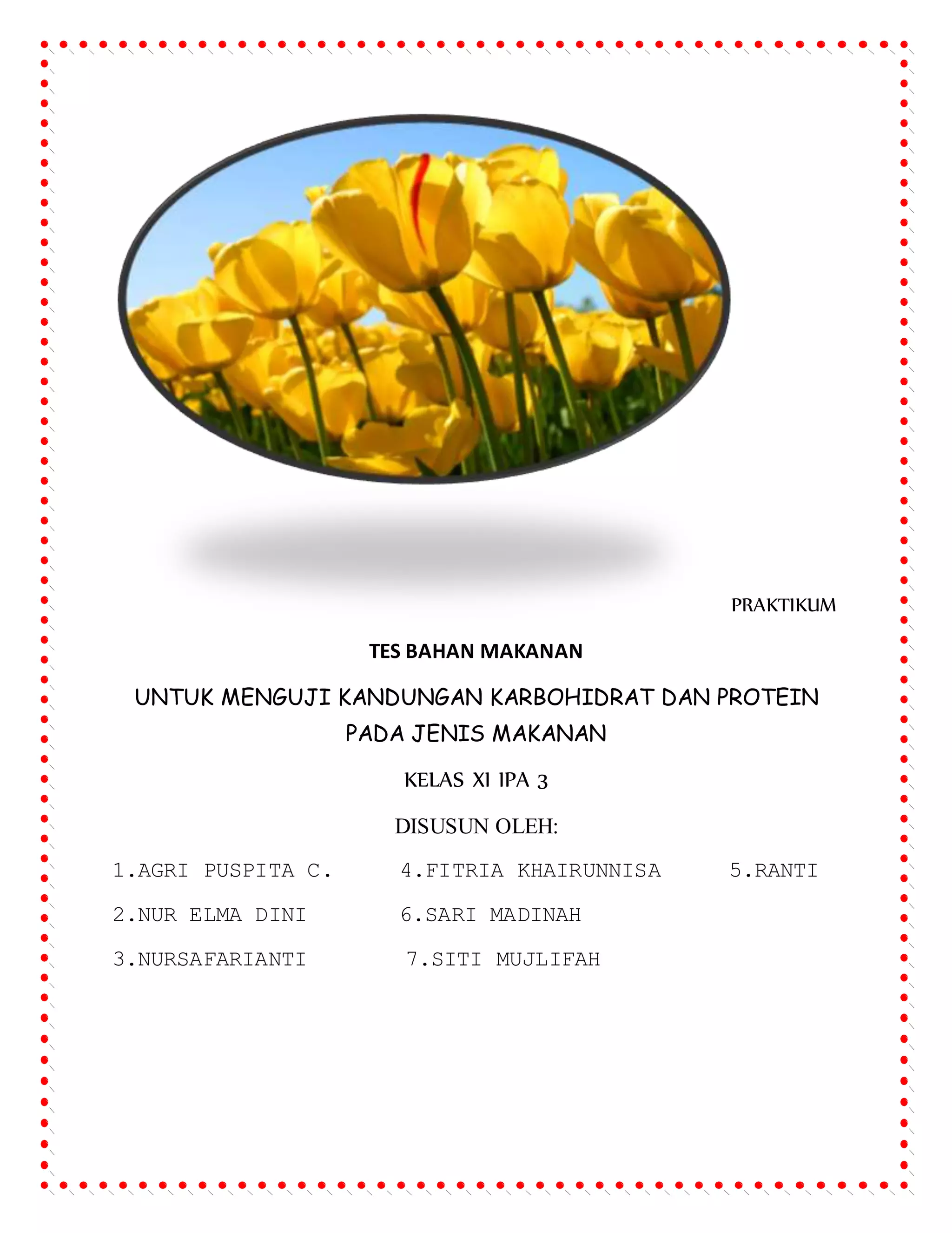 PRAKTIKUM BIOLOGI KELAS XI IPA | DOCX