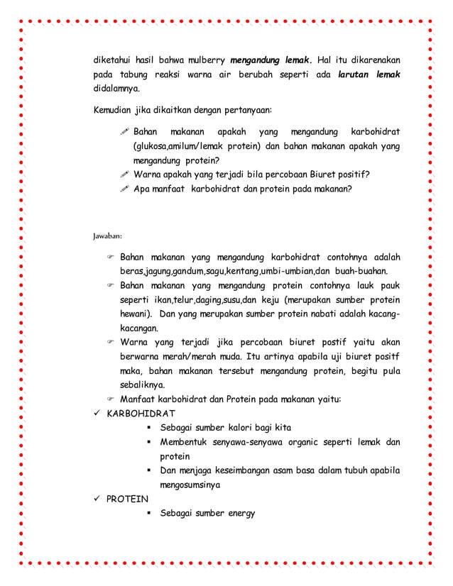 PRAKTIKUM BIOLOGI KELAS XI IPA | DOCX