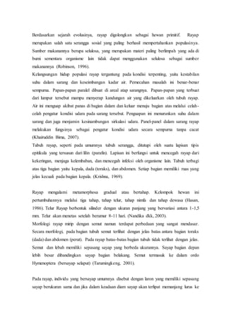 Biologi rayap | DOCX