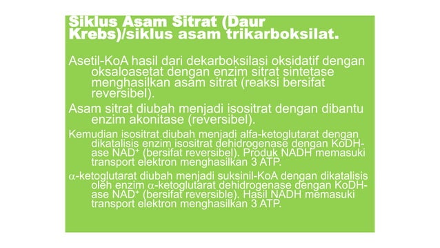 Biologi sel Pertemuan ke 10 power point biokimia | PPTX