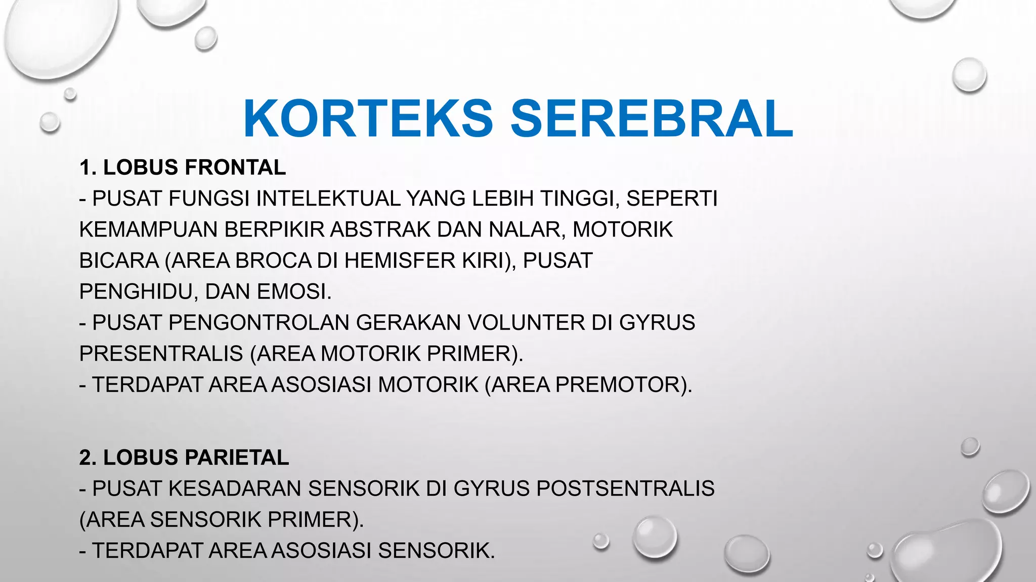 Biologi sistem saraf pusat | PPTX