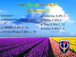 Biologi xipa 2 keanekaragaman hayati | PPT
