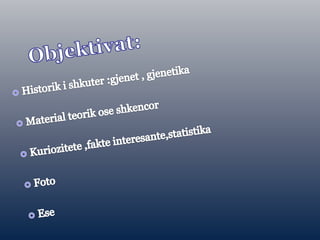 gjenet dhe semundjet gjenetike | PPTX