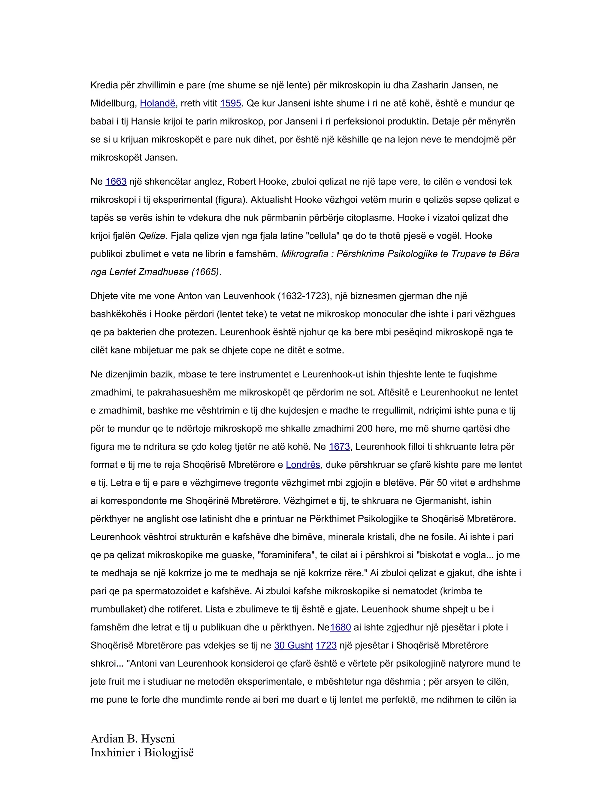 Biologjia | DOC