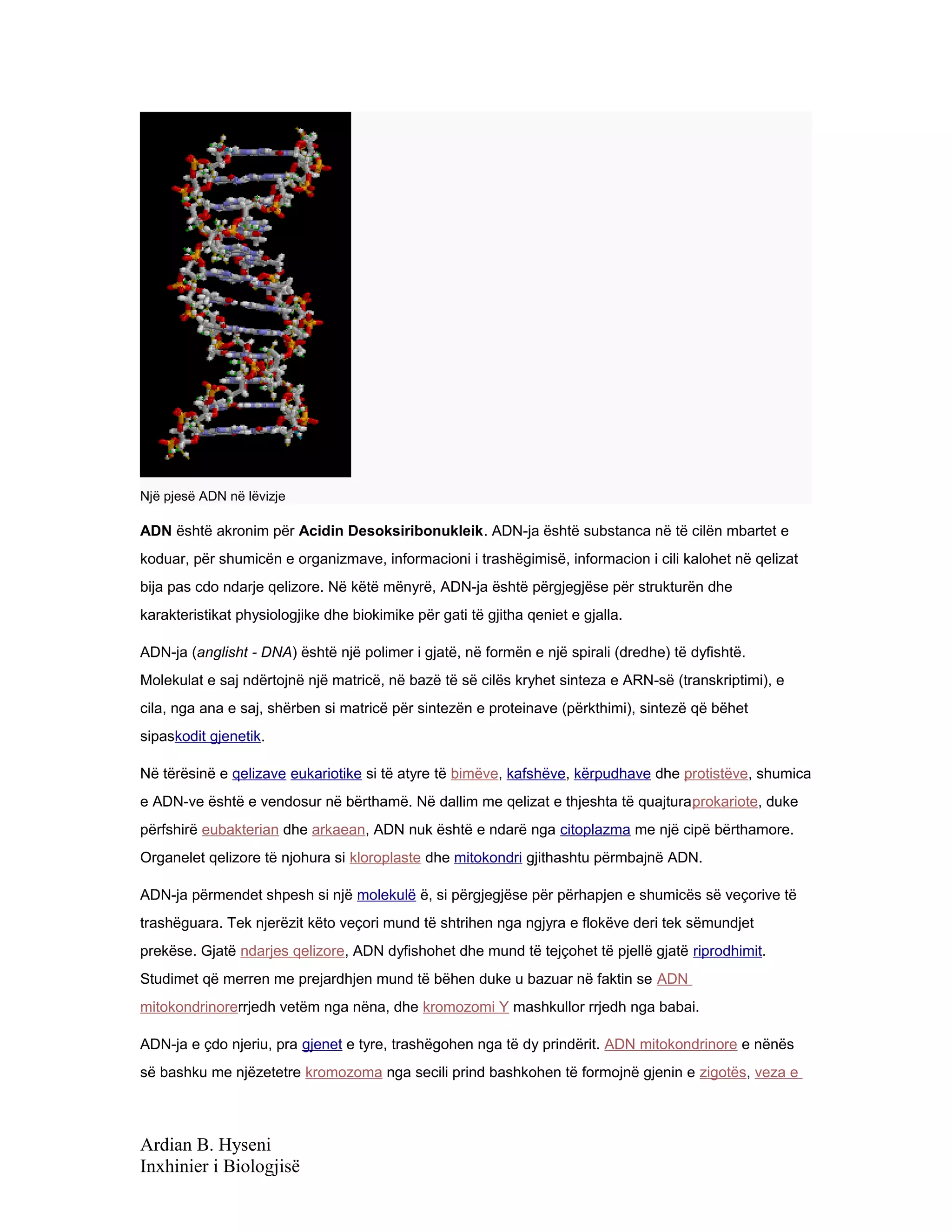 Biologjia | DOC