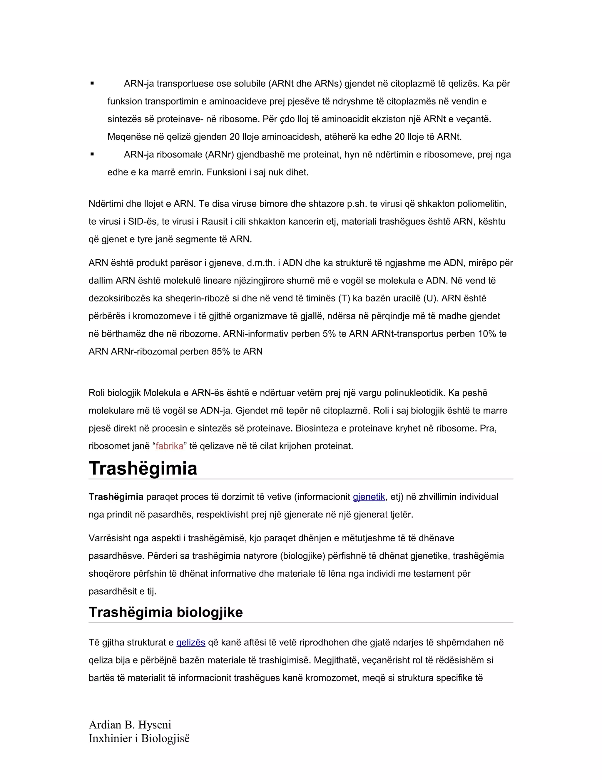 Biologjia | DOC
