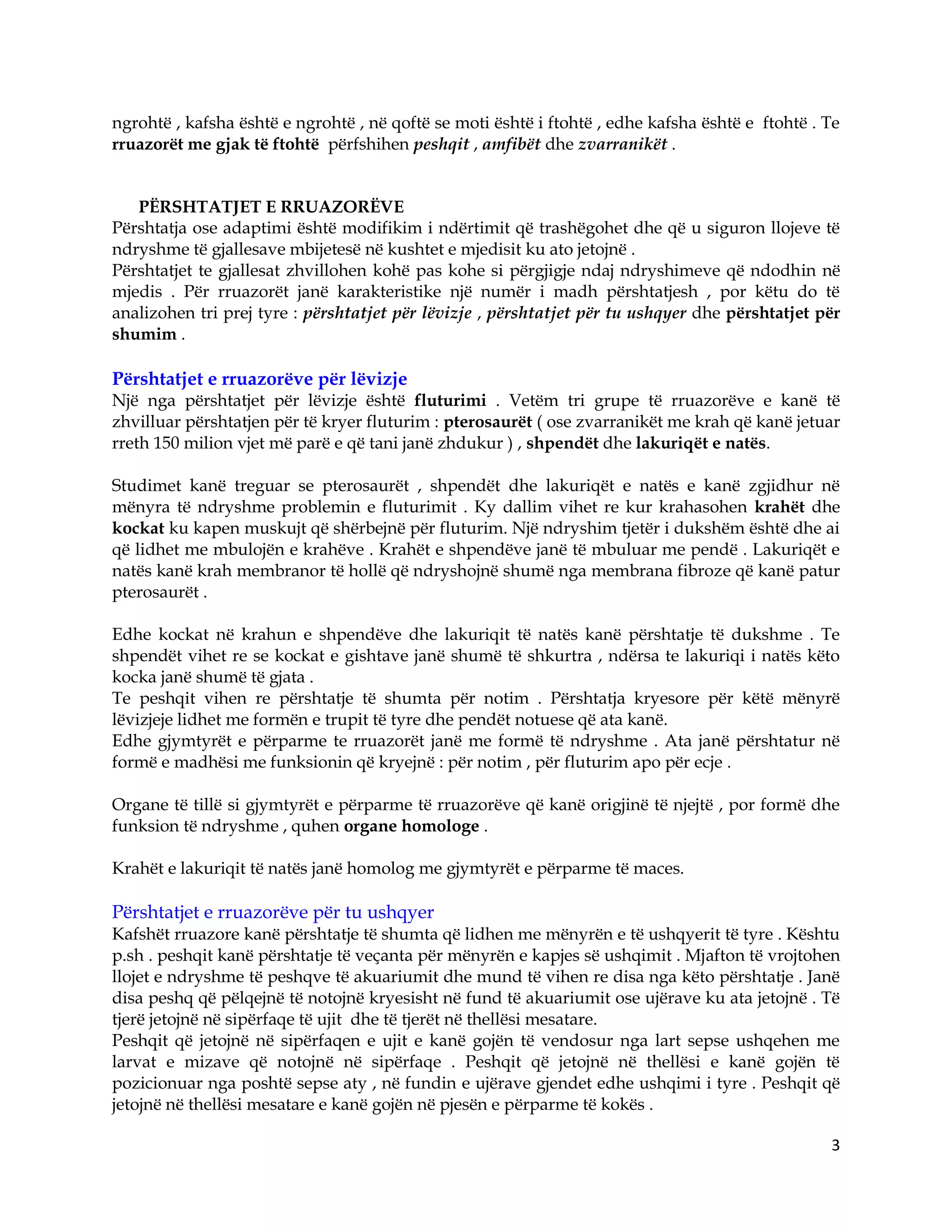 Biologjia bota e rruazoreve gjitaret... | DOCX