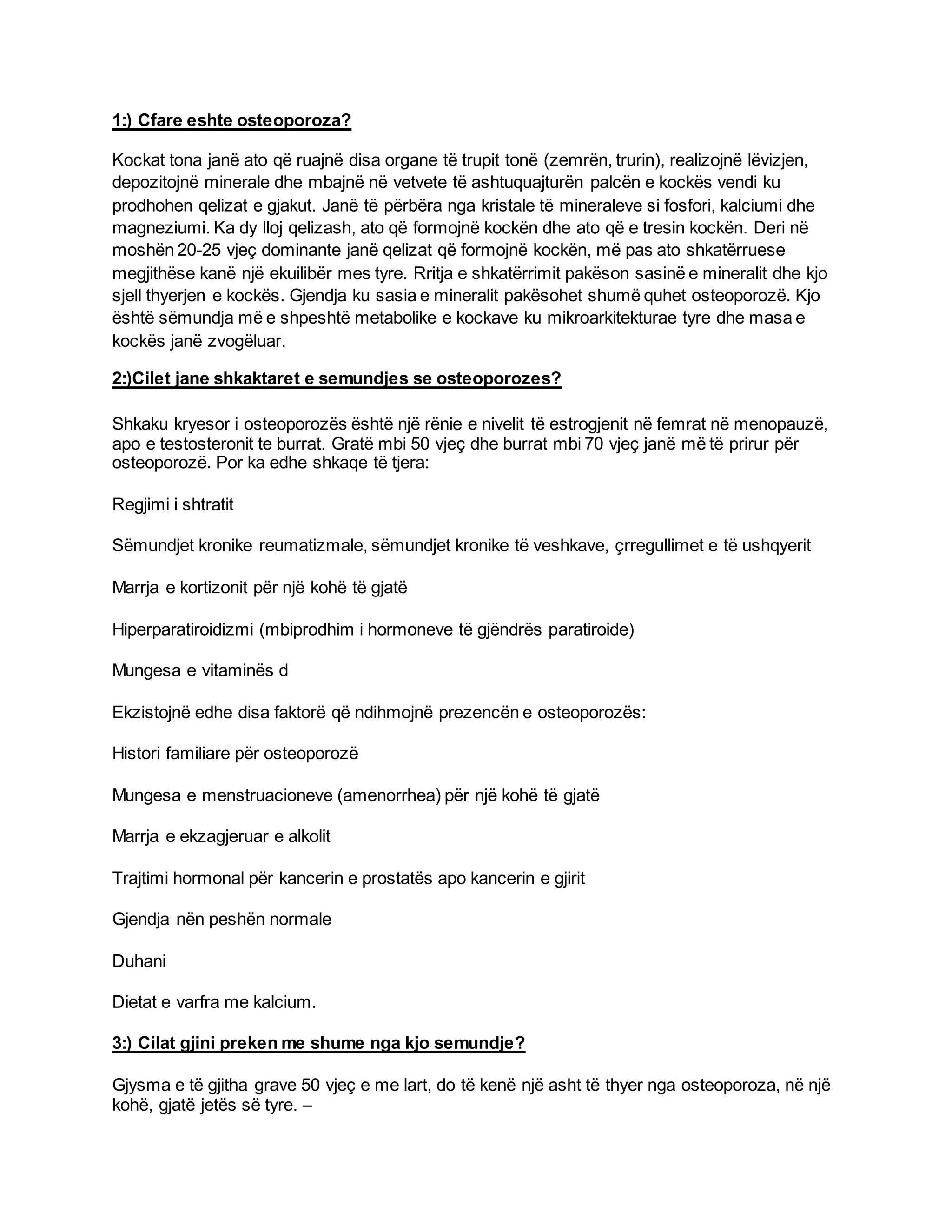 Biologji osteoporoza | DOCX