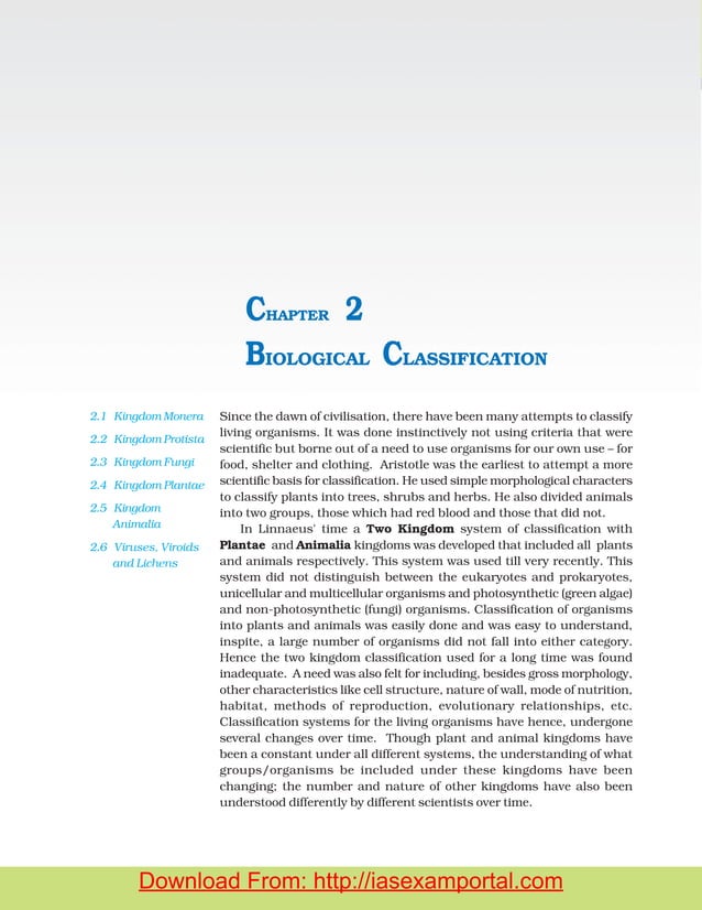 Biology 11th-ncert | PDF | Biological Sciences | Science