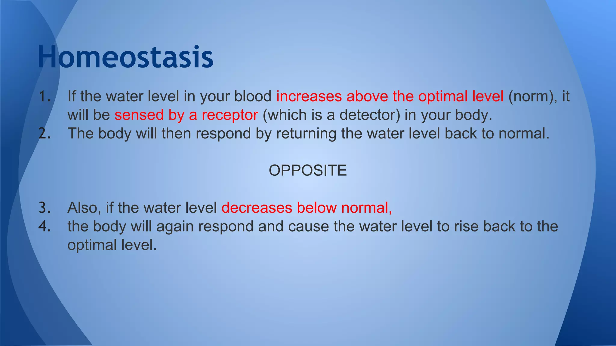 Biology PPT Homeostasis | PDF