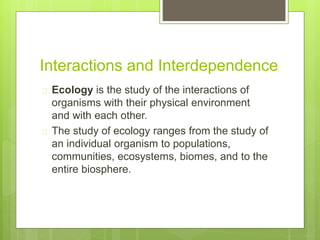 Ecological Organization | PPTX