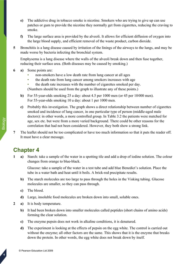 Biology Textbook answers | PDF