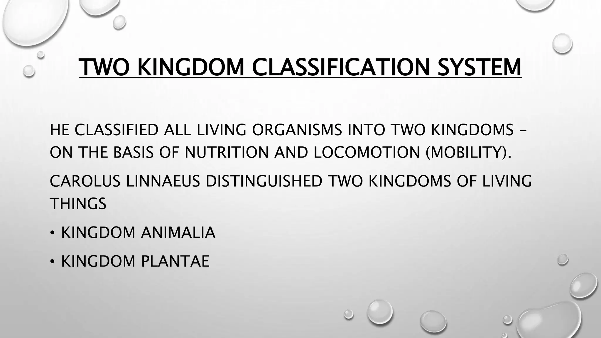 Five kingdom Classification system | PPT