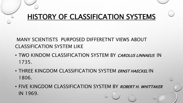 Five Kingdom Classification System Ppt